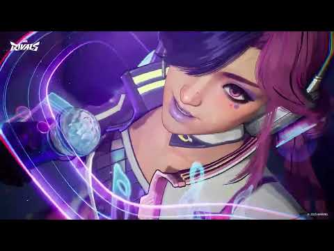 MVP Screen for Mirae 2099 Luna Snow Skin In Marvel Rivals