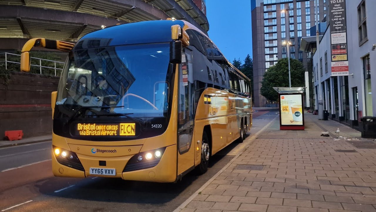 Stagecoach Southwesg Plaxton Elite Volvo B11RT YY65 VXV (54320) on ...