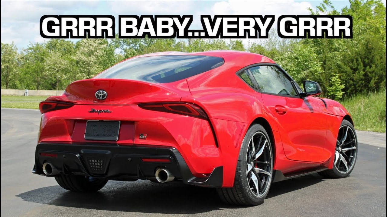Here's My Exhaust Note in the 2020 Toyota GR Supra - YouTube