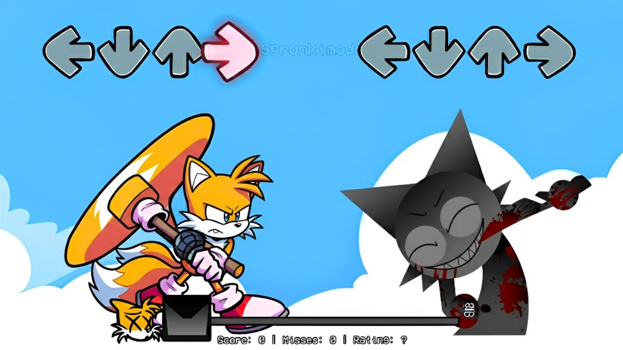 [SWAP] FNF Sonic All PHASES VS Sprunki All Phases Sings Pony Girl ...