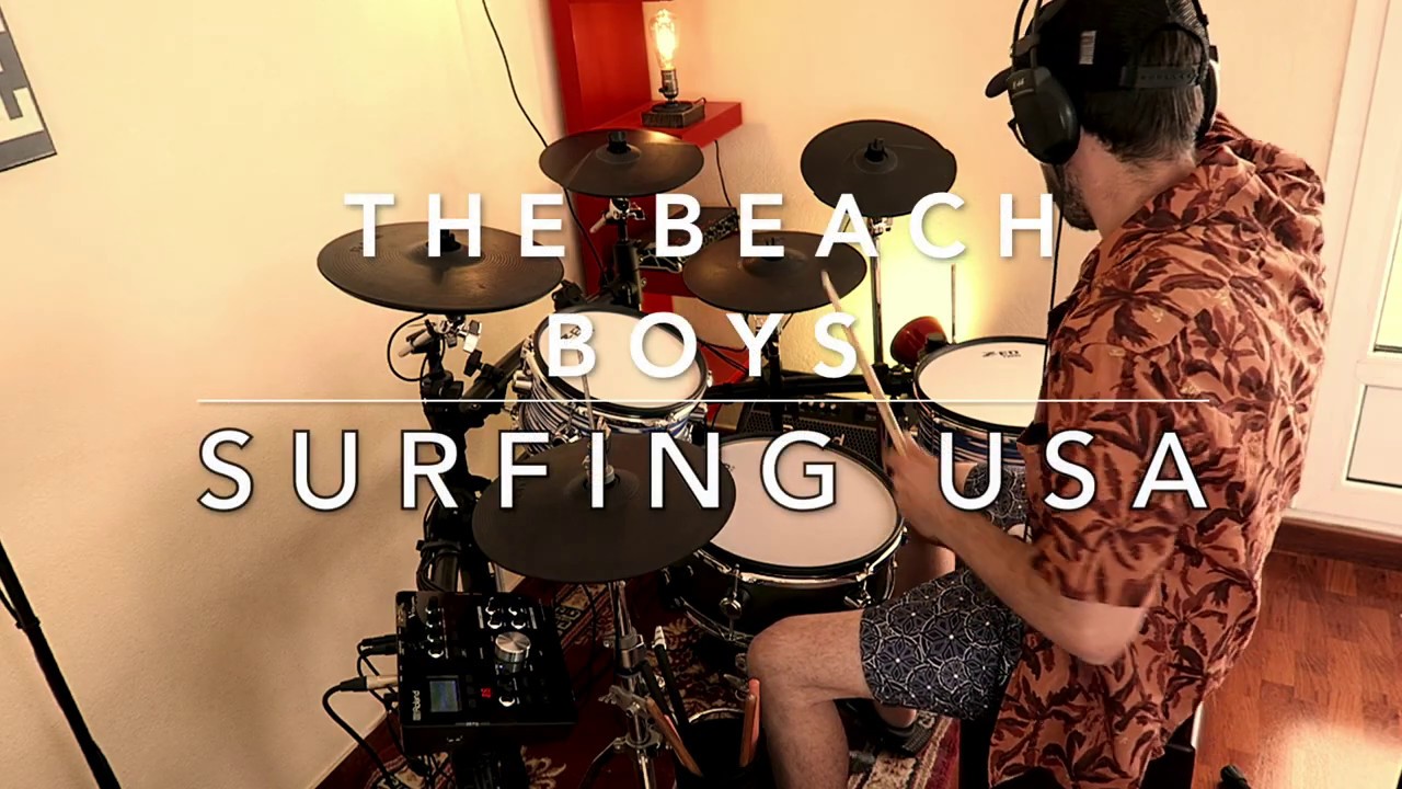 Surfing USA - The Beach Boys - Drum Cover - YouTube