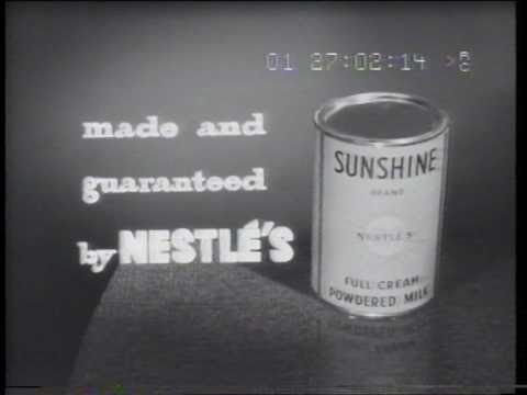 Sunshine Powdered Milk 1960 TV commercial - YouTube