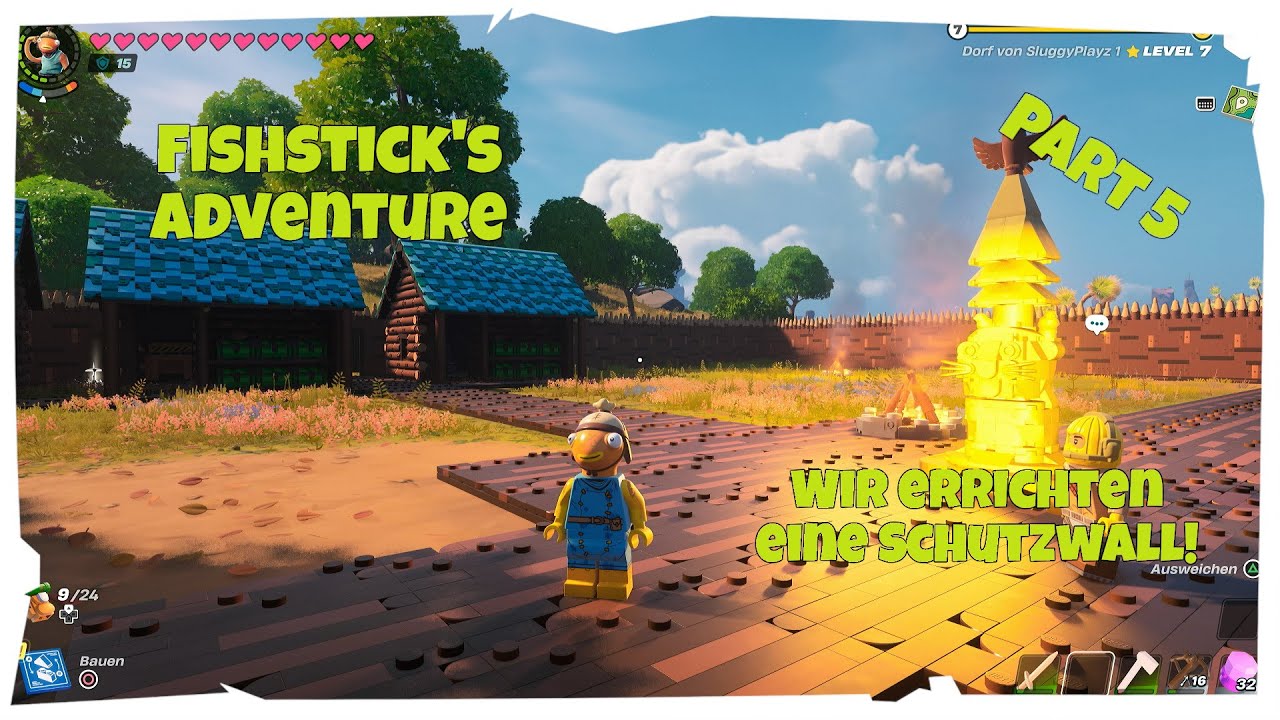 Lego Fortnite Fishstick's Adventure Part 5 - YouTube