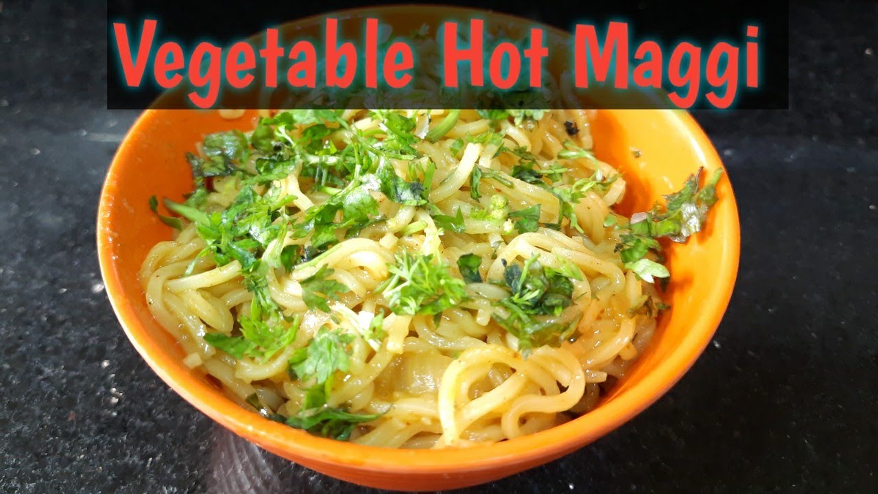 How to make Vegetable maggie ️ | Easy Maggi recipe || viral maggie ...