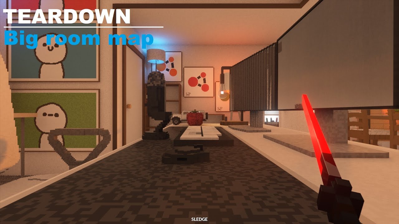 BIG ROOM MAP | TEARDOWN - YouTube