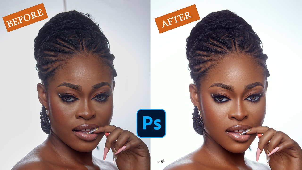 How to Professionally Retouch an Image Fast - YouTube