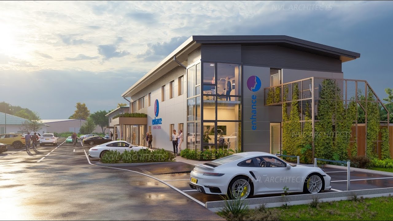 DENTAL CLINIC CENTER • ARCHITECTURE DESIGN • 4K 3D VISUALIZATION • NVL ...