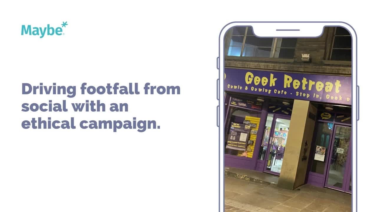 Driving footfall from social with an ethical campaign - YouTube