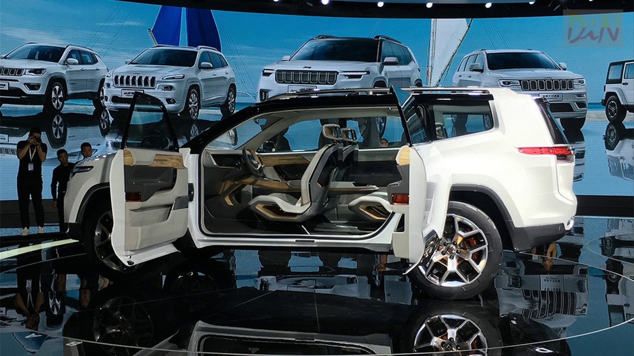 Jeep Yuntu concept. 2017 Shanghai Motor Show - YouTube