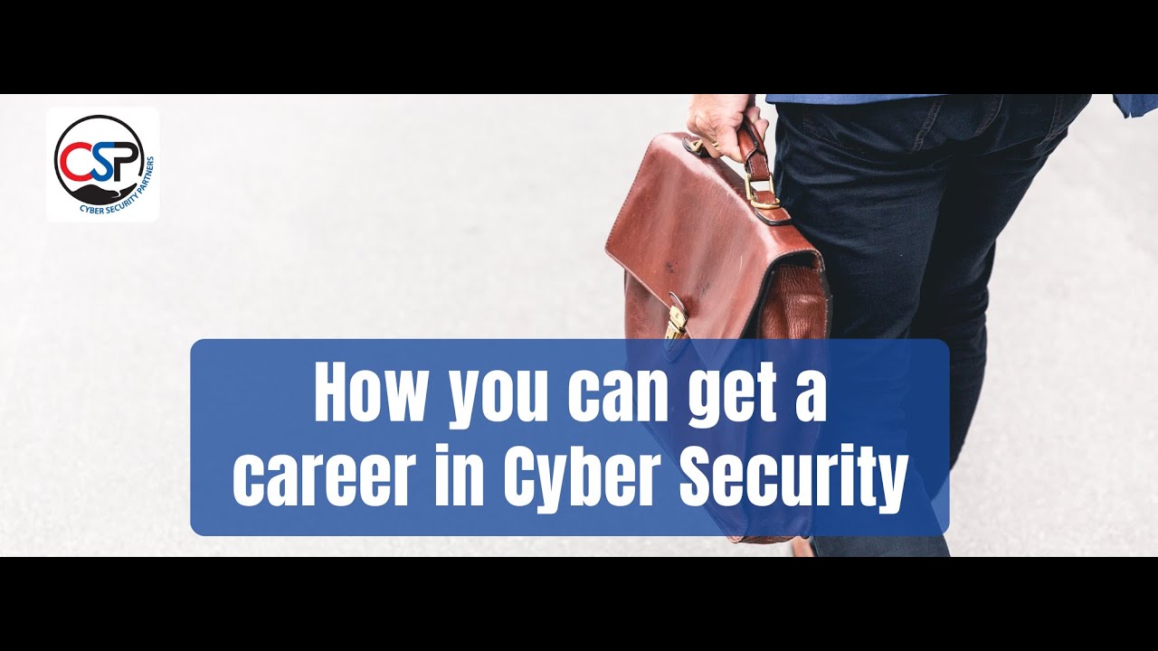 How anyone can get a career in Cyber Security - LDF 2022 - YouTube