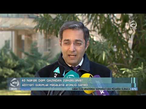 40 nəfər dəm qazından zəhərlənib?