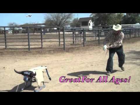 The Original Fast Lane Roping Dummy by Fast Lane Rodeo - YouTube