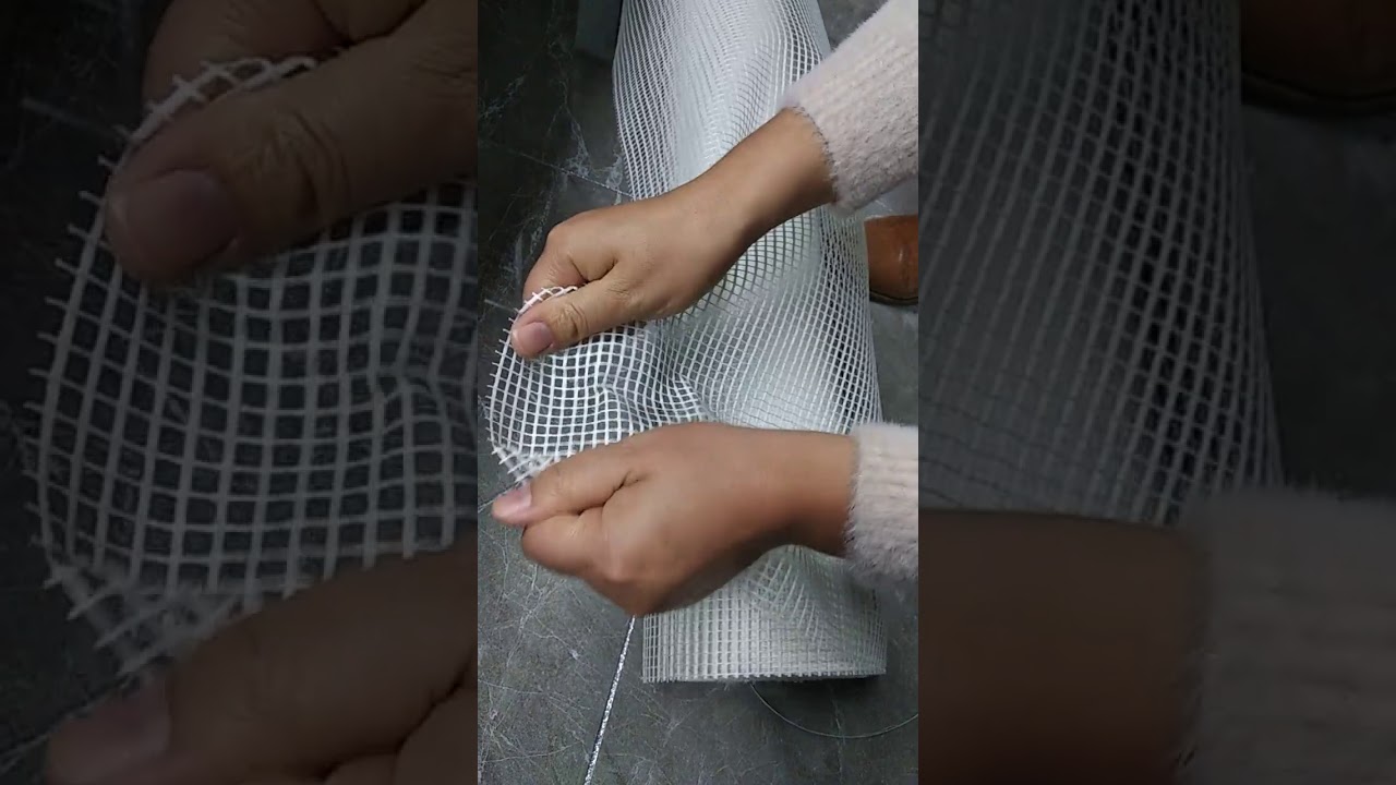 fiberglass Mesh - YouTube