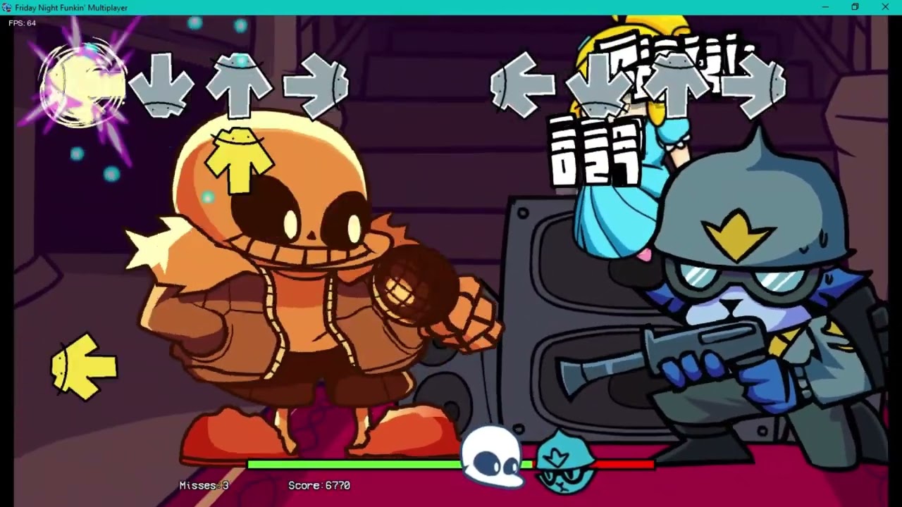 indie cross multiplayer V1 / fnf - YouTube