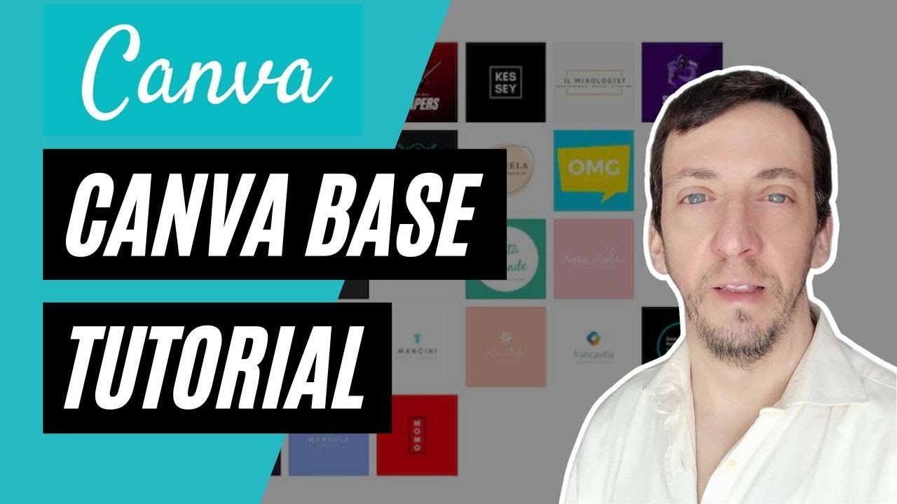 CANVA BASE ! TUTORIAL 2022 - crea grafiche professionali anche se non ...