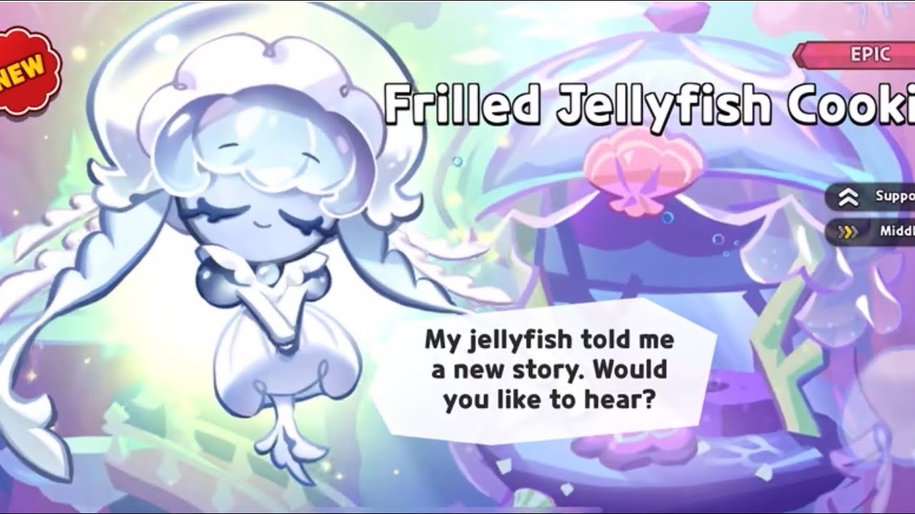 Getting Frilled Jellyfish cookie - YouTube
