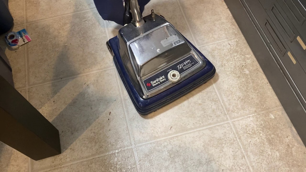 Sanitaire Commercial Upright Vacuum Cleaner - YouTube