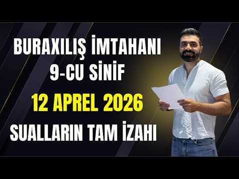 12 APREL 2026 BURAXILIŞ | İNGİLİS DİLİ SUALLARININ FULL İZAHI