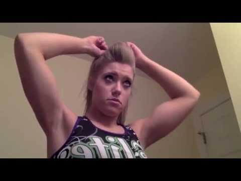 Cheer Hair Tutorial - YouTube
