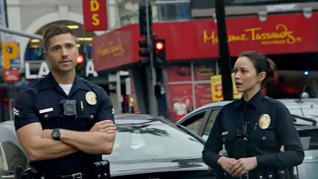 1x01 || "Go get him boot" || TIM & LUCY SCENES THE ROOKIE - YouTube