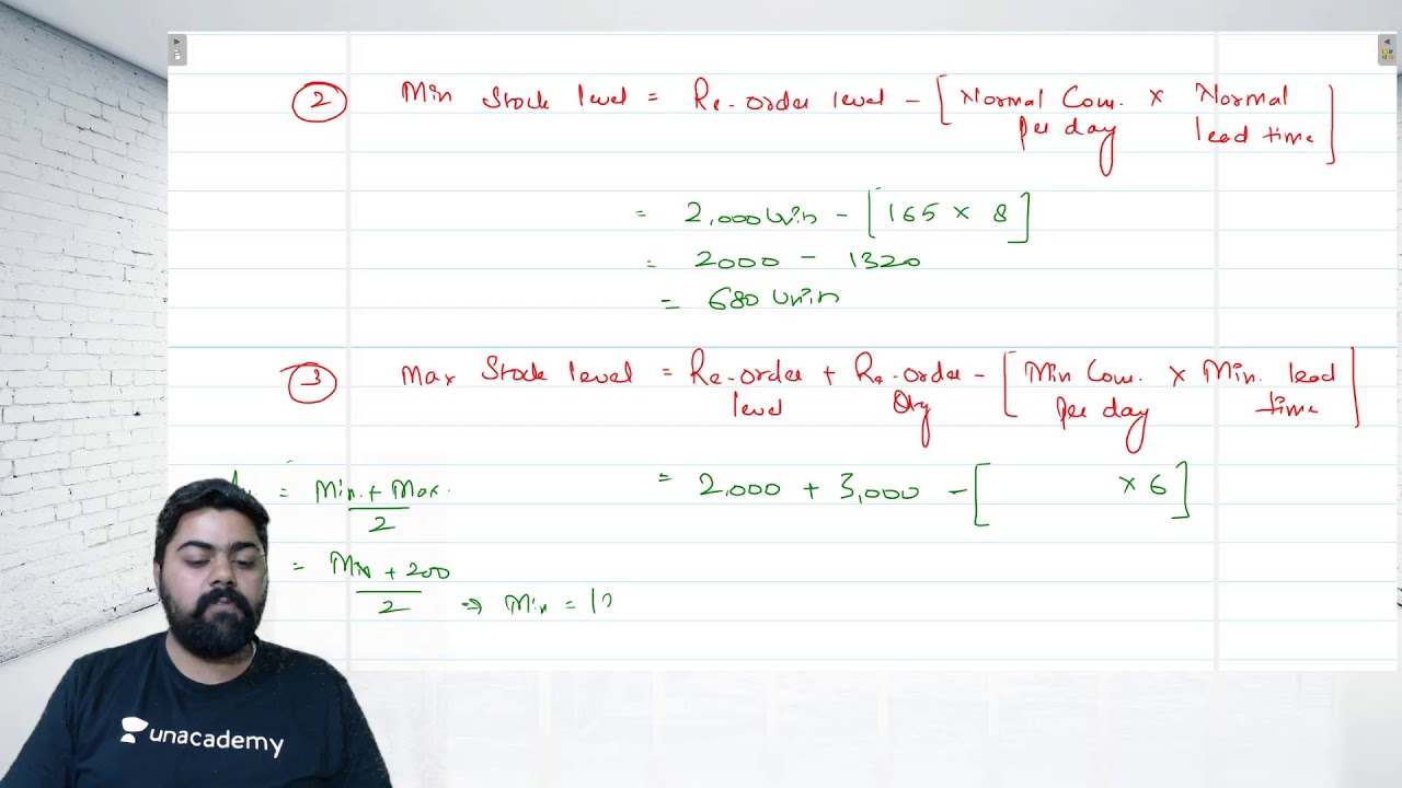 Material Cost - Level Setting (Logic Behind Formula) - YouTube