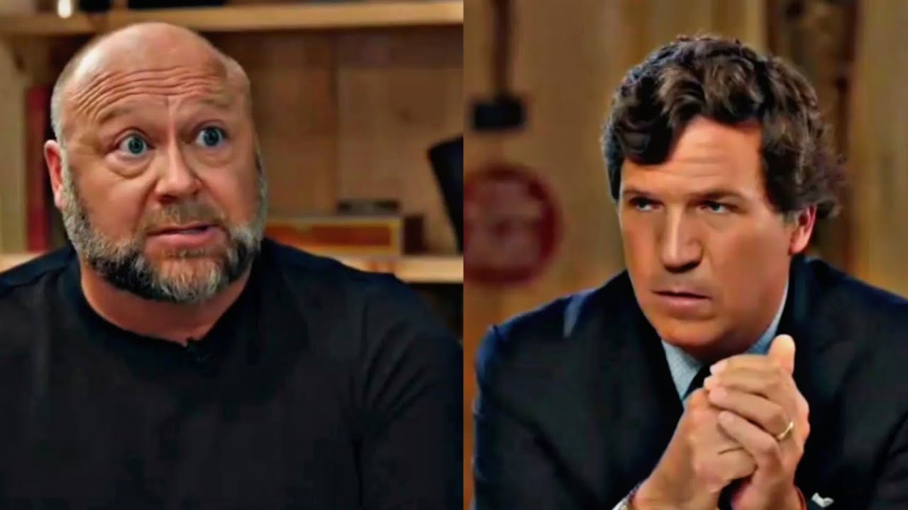 Alex Jones gives the facts to Tucker Carlson | out of context - YouTube