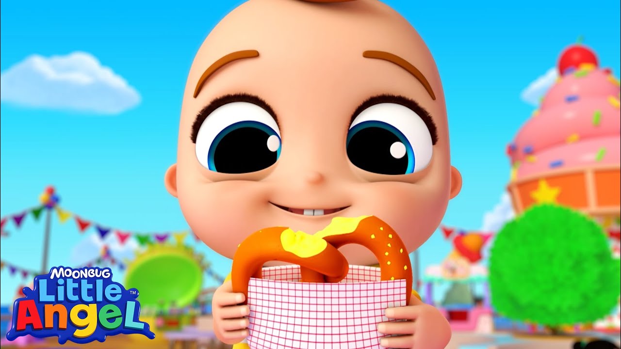 What Flavor Is This? - Little Angel | Food Cartoons & Nursery Rhymes ...