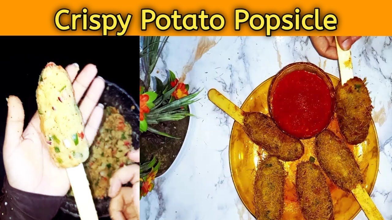 Crispy Potato Popsicle Recipe - YouTube