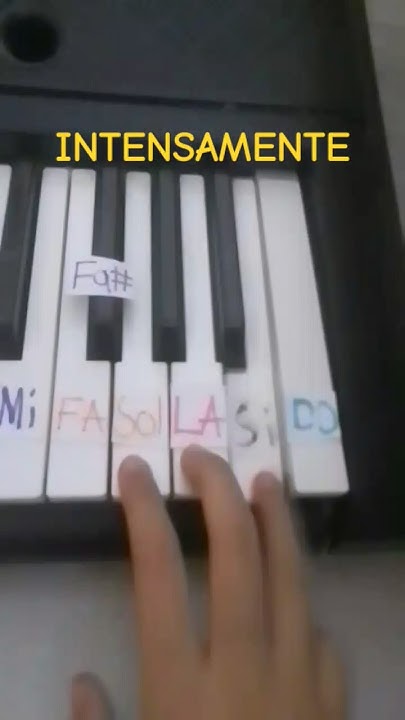 cómo tocar la canción de intensamente en el piano#facil.how to play the song inside out on the ...