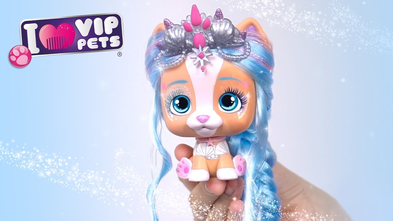 VIP PETS 🌈 UNBOXING 🌈 DEMO VIDEO DOLL WITH LONGEST HAIR REVEAL 💇🏼 12 to ...