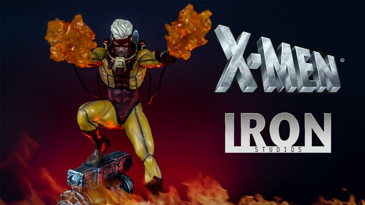 Iron Studios Pyro Statue Review - YouTube
