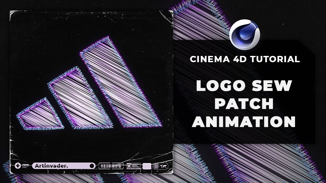 🧵CREATE STUNNING VISUALS! AMAZING ADIDAS LOGO SEW PATCH ANIMATION 🧵 ...