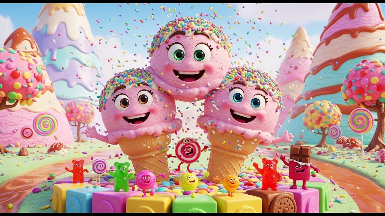 ABC Ice Cream Dream 🍦🔤 | Fun Learning for Kids | Preschool Animated ...