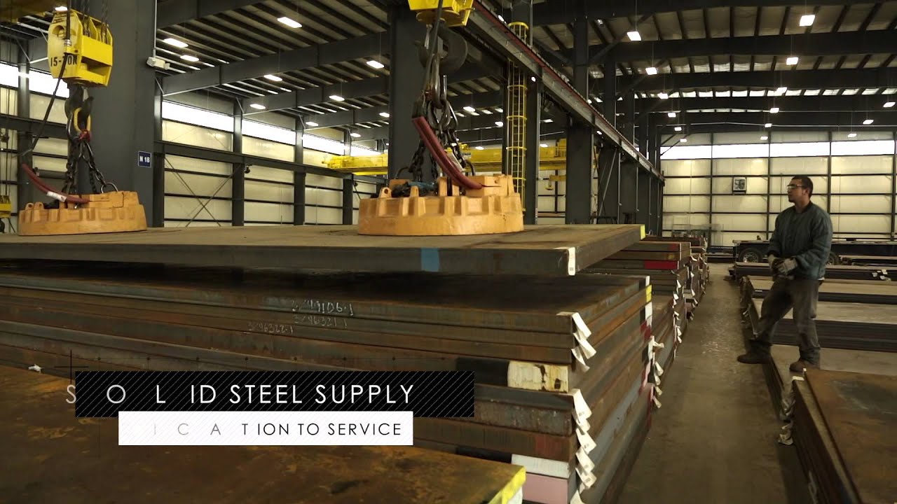 Leeco Steel - The Strongest Name in Steel Plate Distribution - YouTube