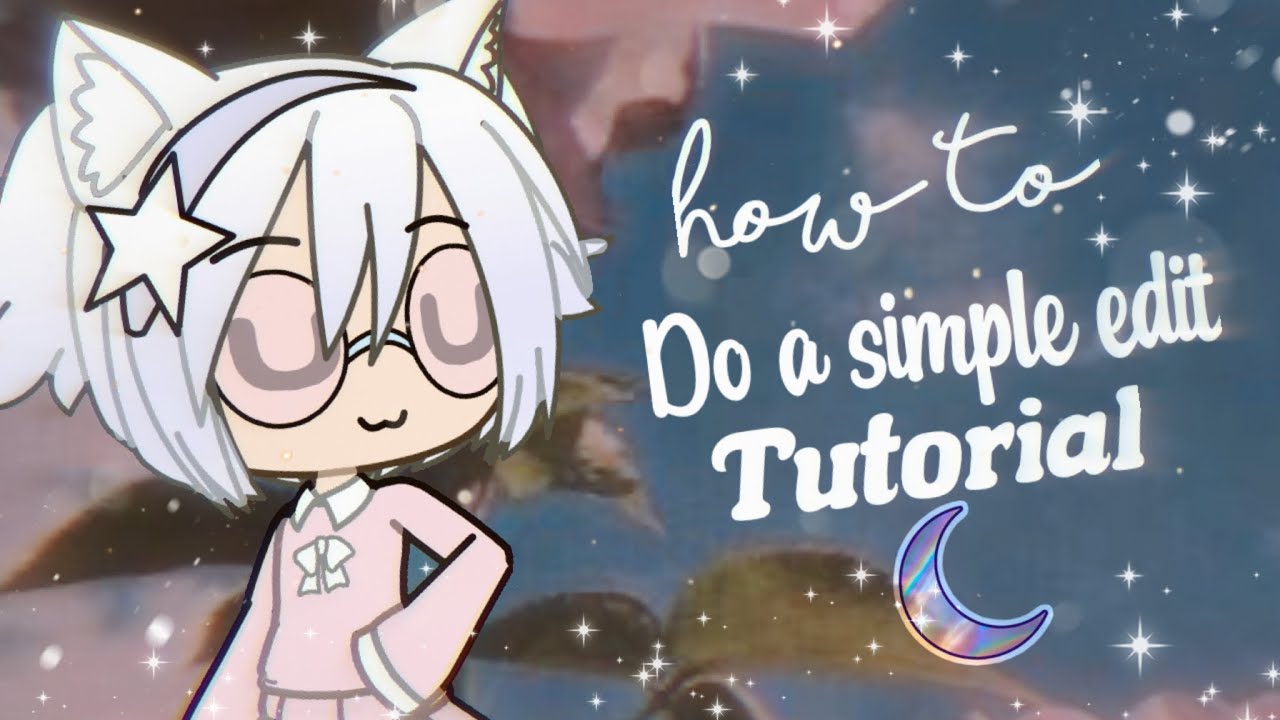 How to make a simple edit! - YouTube