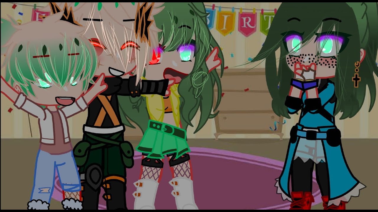 Surprise Birthday Party! |Fem Deku|Bakudeku|My AU|MHA|Trash/Lazy Post ...