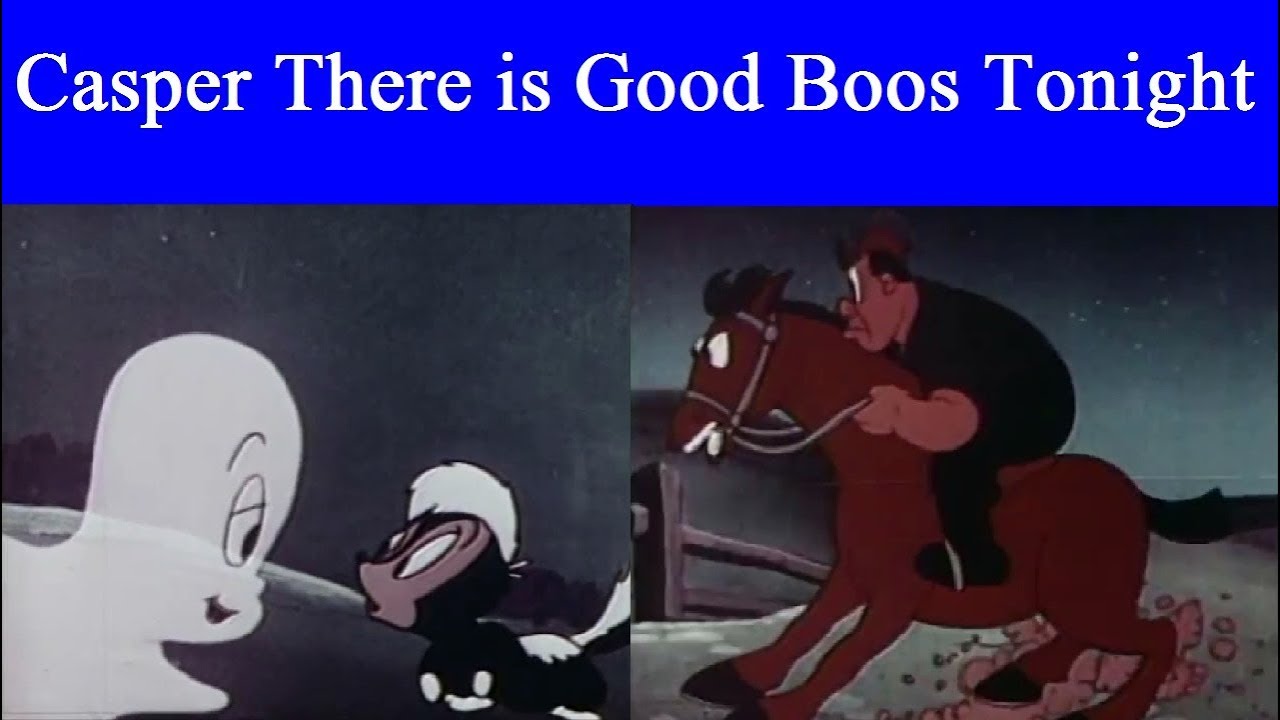 Casper There is Good Boos Tonight | 1948 cartoon | Funzone - YouTube