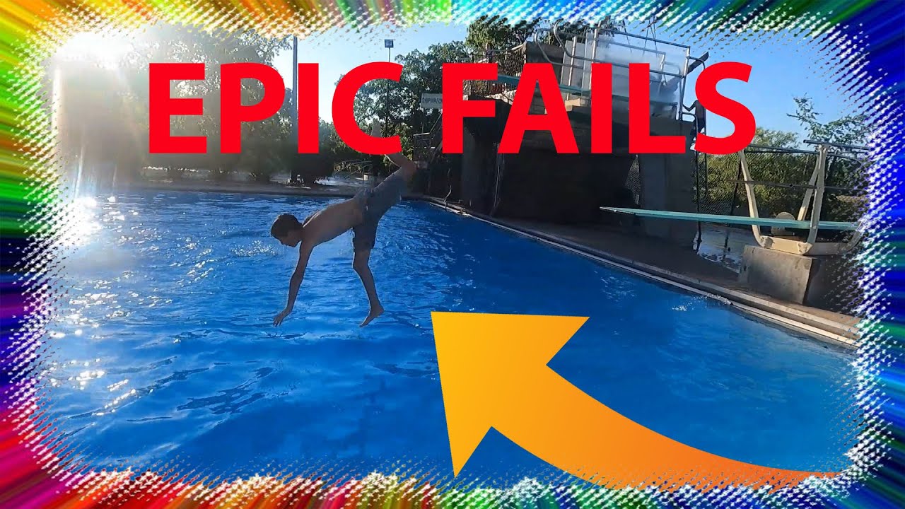 EPIC FAILS WATERPARK (SLOW MOTION) - YouTube