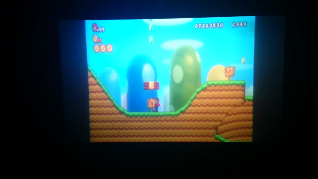 Super Mario Bros wii, level 1 world 1 - YouTube