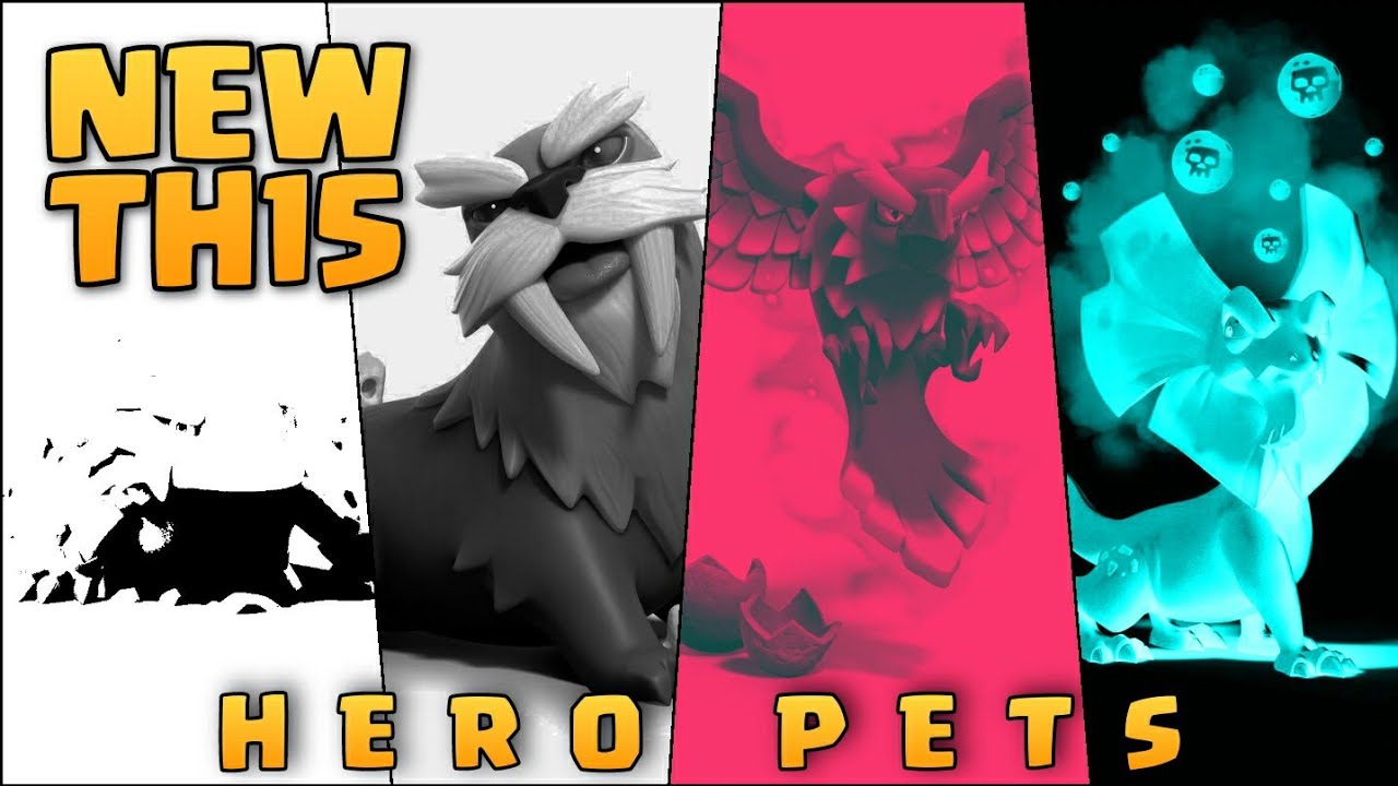 Th15 Update Sneakpeek3 👁 New Hero Pets!! Diggy,Frosty,Poison Lizard ...