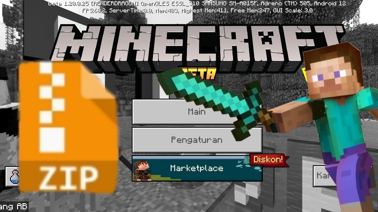 CARA MEMASANG MAPS DI MINECRAFT 100% BERHASIL | CannXGeming - YouTube