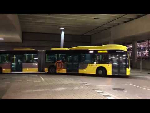 DOUBLE ARTIC! 25m / 82ft long! Longest bus ever? Ride on U-OV Van Hool ...