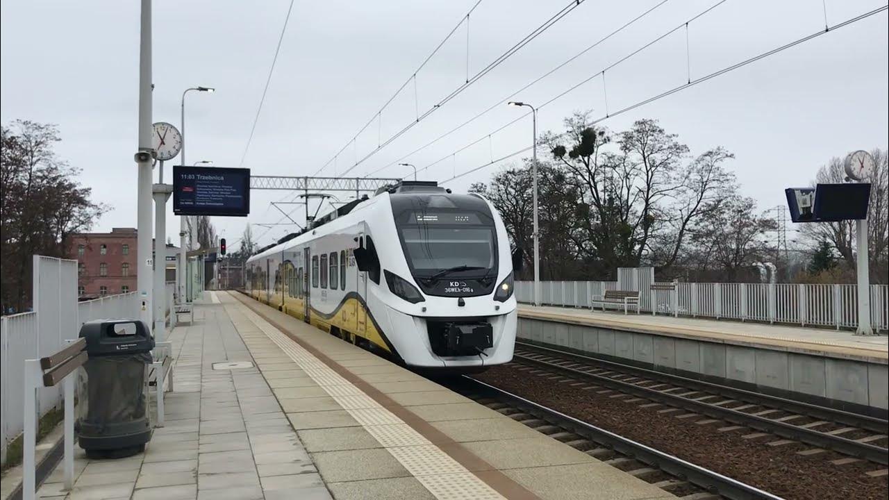 ODJAZD ZE STACJI WROCŁAW SZCZEPIN 36WEh-016 JAKO K. DOLNOŚLĄSKIE RELACJI:WROCŁAW GŁÓWNY ...