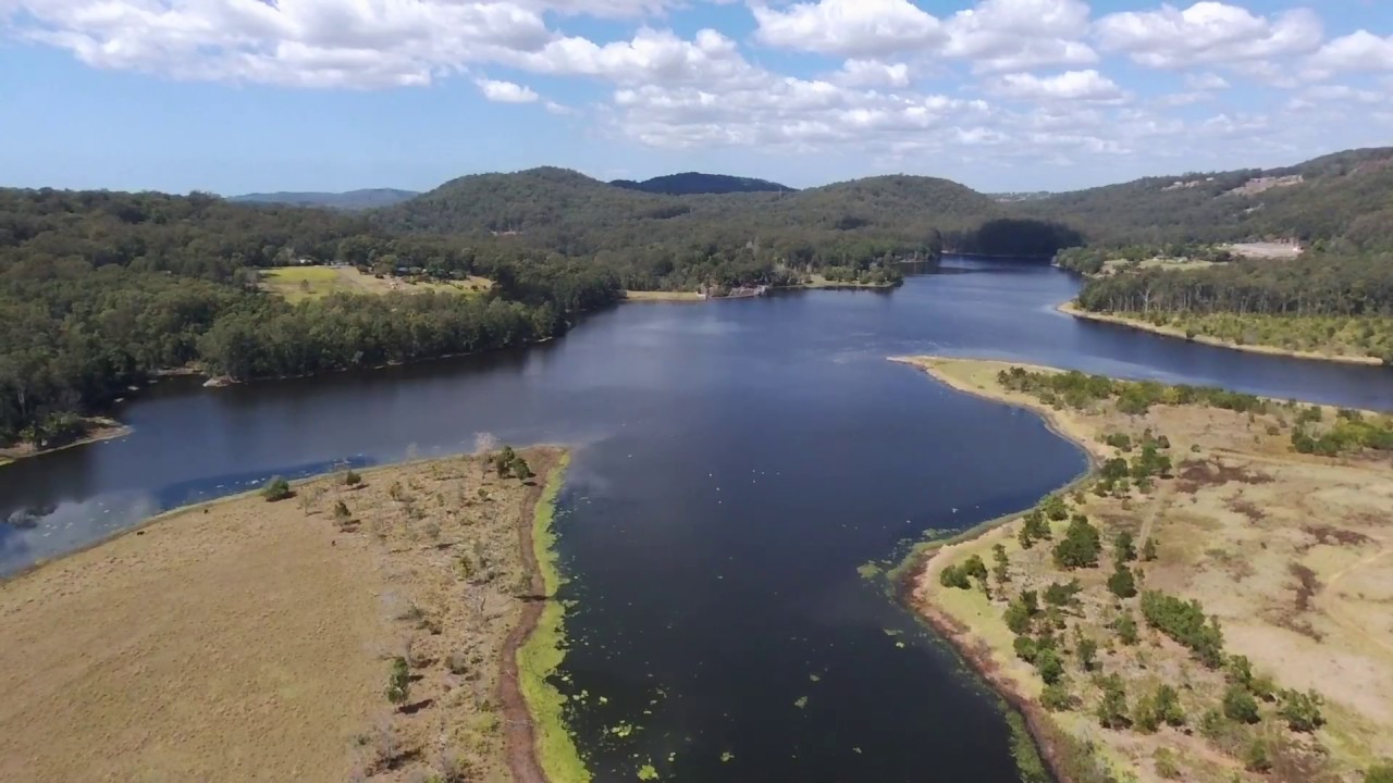 Wappa Dam North Parrot Bebop 2 - YouTube