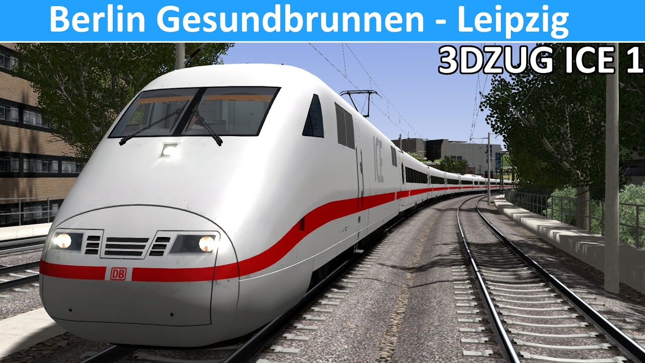 LETS PLAY Train Simulator 2021 | 3DZUG ICE 1 / BR401 | Aerosoft Berlin ...