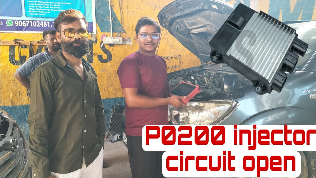 P0200 injector circuit open fourtuner #automobile #fast mechanic by ...