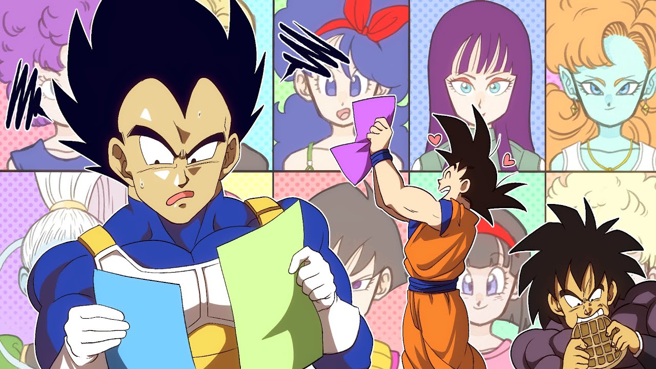 Three Saiyans Rank Dragon Ball Waifu's - YouTube
