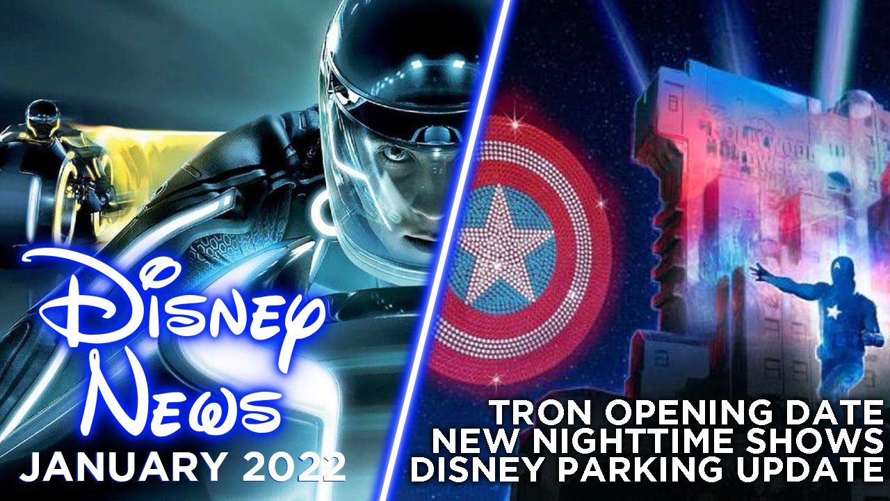 Disney News January │ Tron Opening Date, New Fireworks Shows, Meet and ...