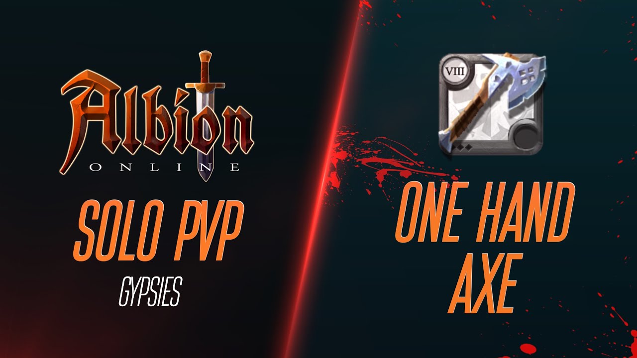 One Hand Axe Solo PvP / Albion Online - YouTube