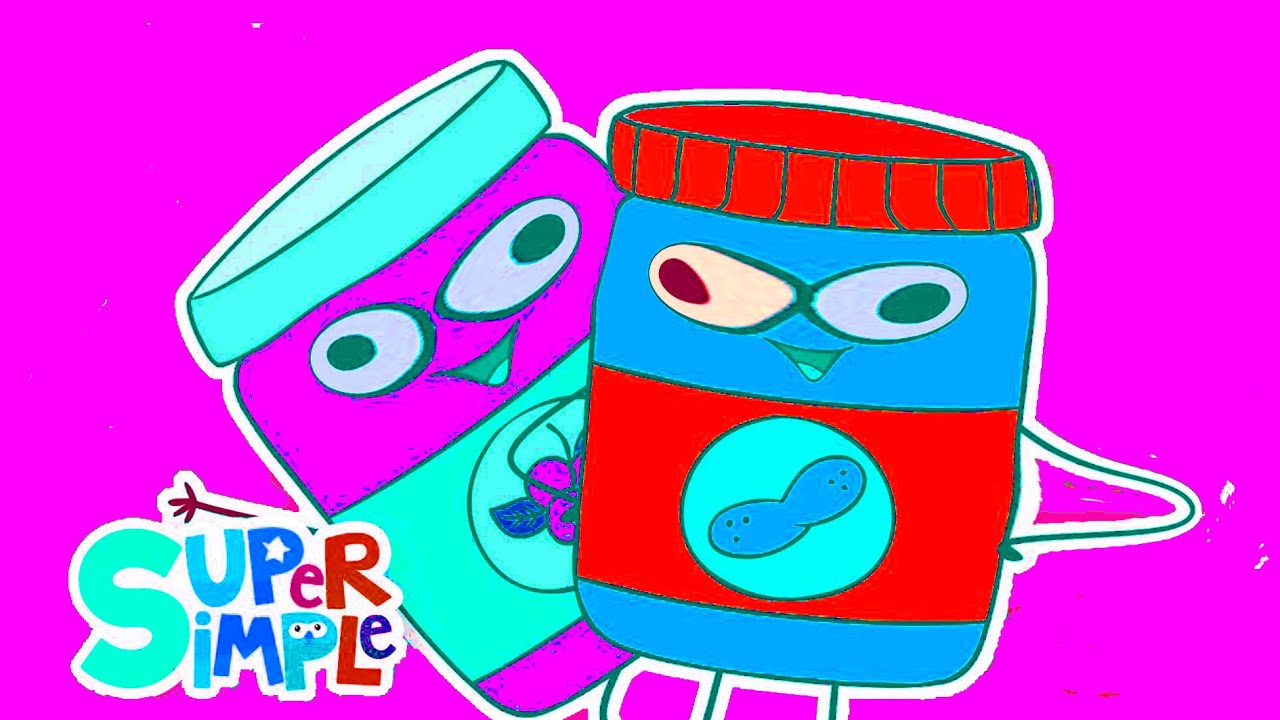 Super Simple Song Peanut Butter & Jelly Logo Intro Effects - YouTube